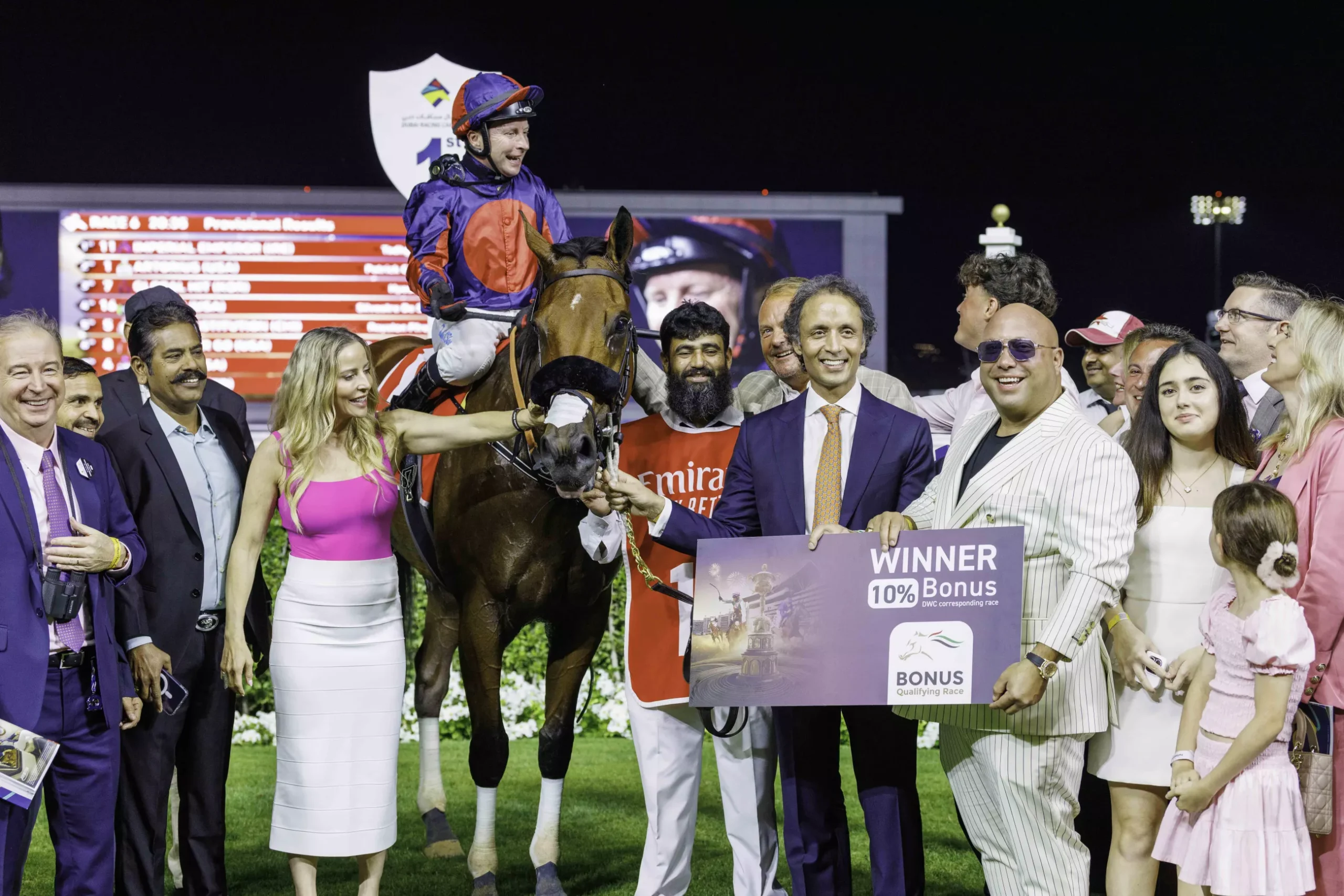 Emperor Fuels Syndicate’s Dubai World Cup Dreams - Dubai Racing Club