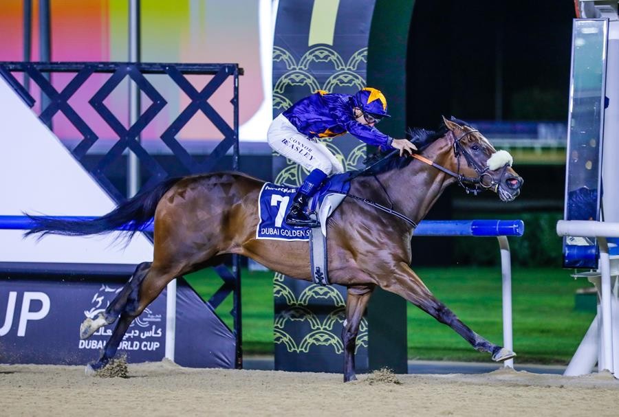 Dark Saffron Gives Bin Harmash, Beasley Rolling Double