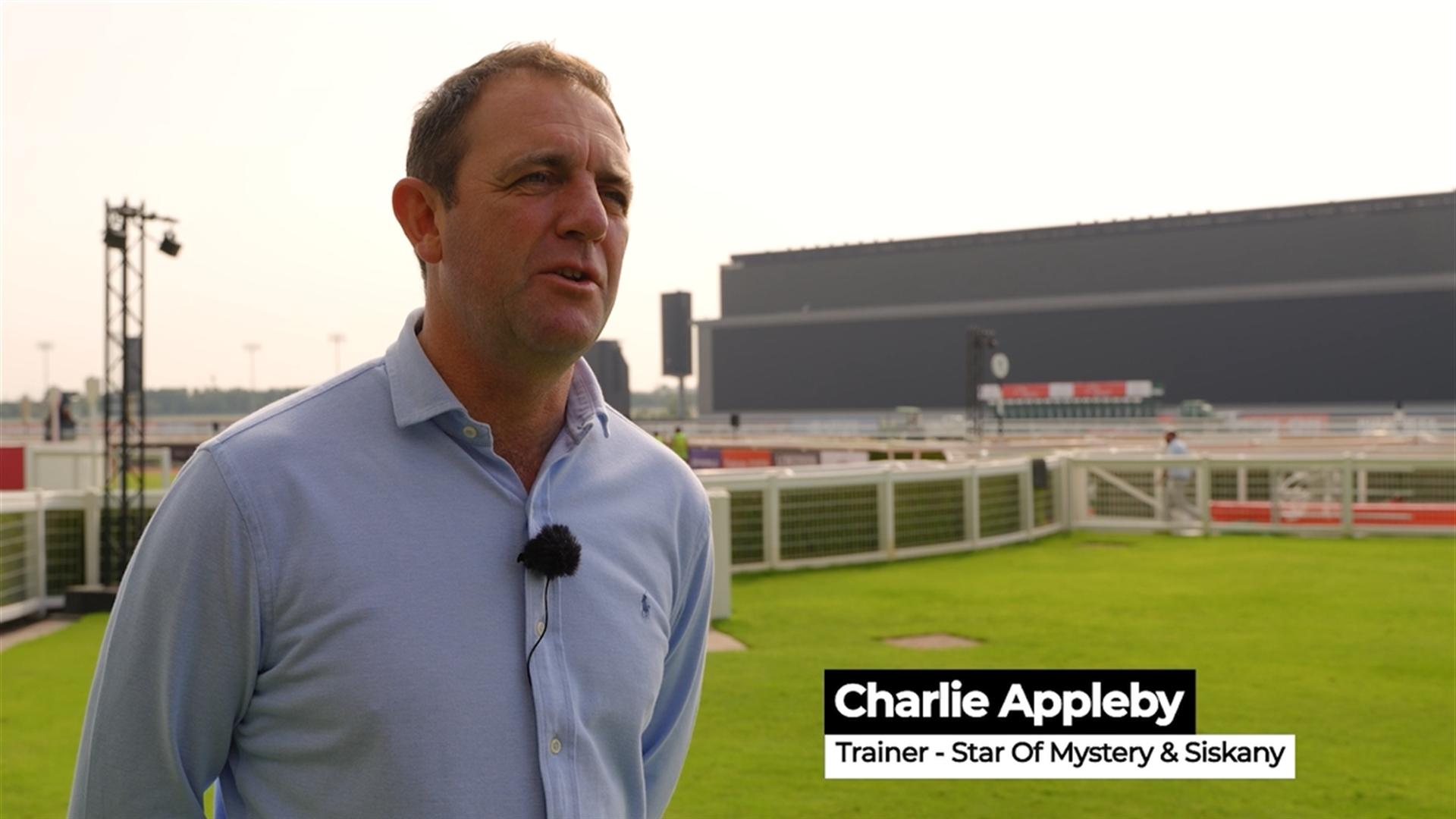 Interview with Charlie Appleby, the trainer of Star Of Mystery and ...