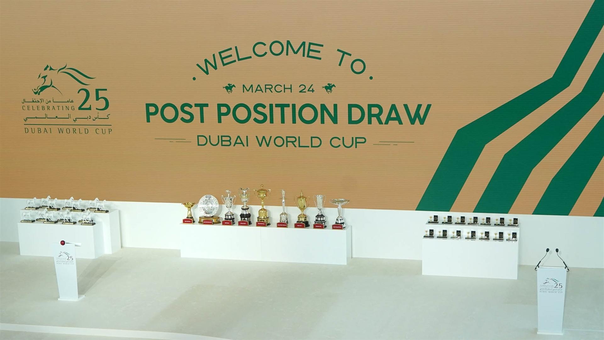 Dubai World Cup 2021 Post Position Draw Images, Wednesday March 24 ...