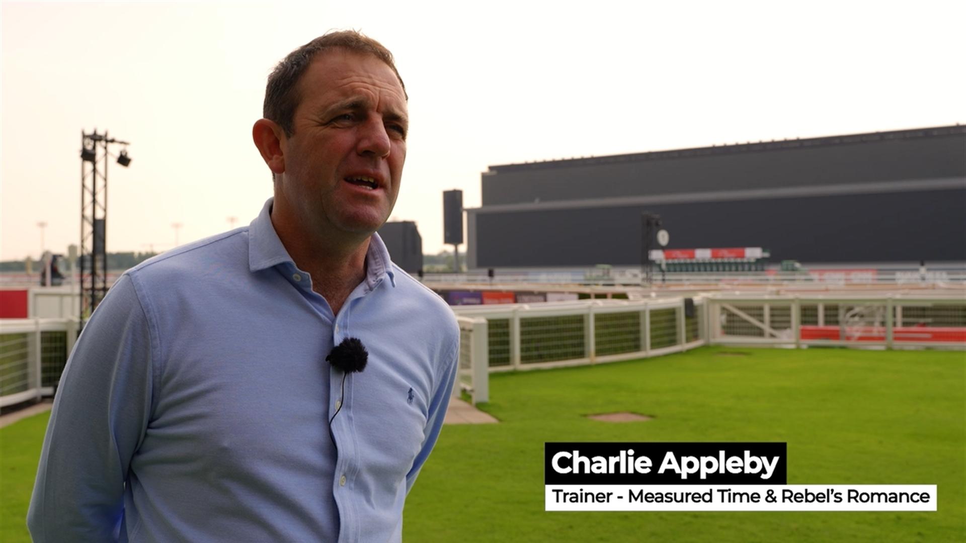 Interview with Charlie Appleby Trainer of Measured Time & Rebels ...
