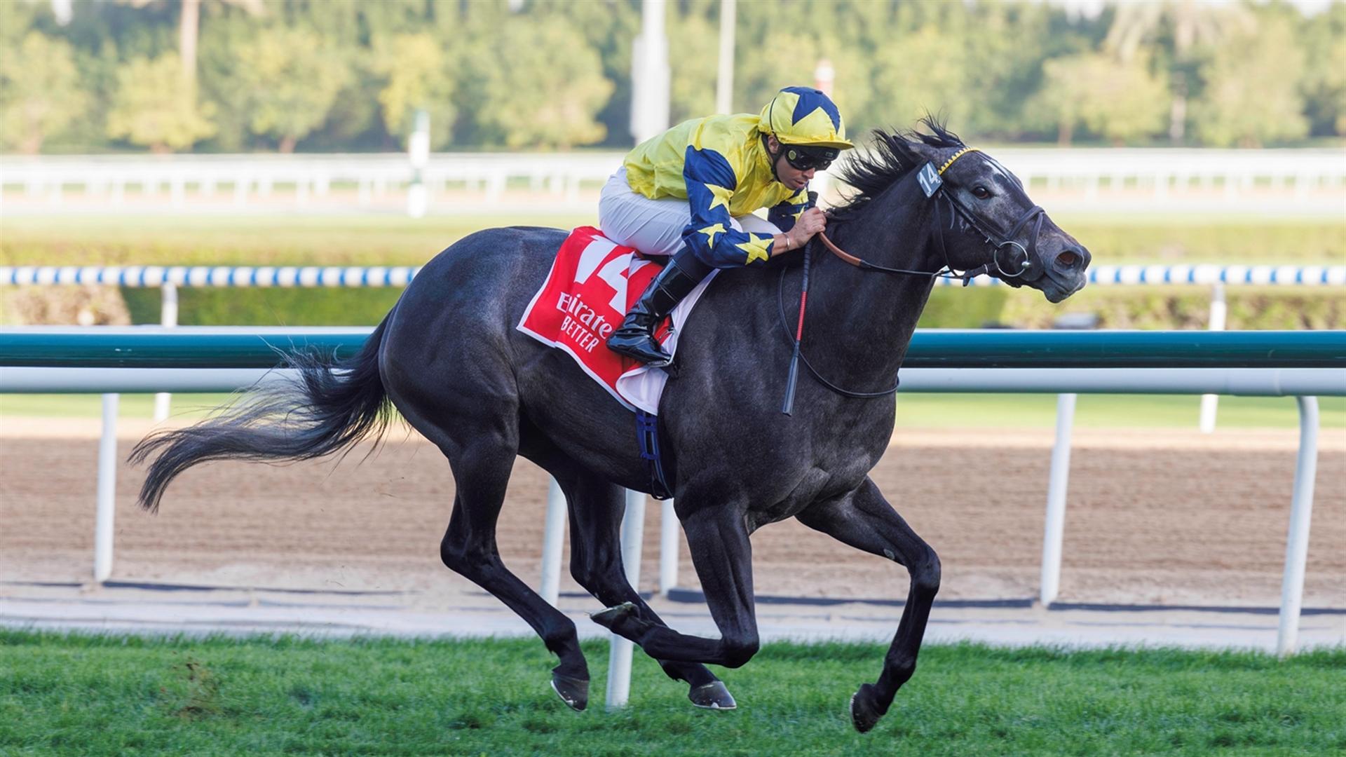 Race #4 - Nad Al Sheba Turf Sprint sponsored by Emirates Skywards - 02. ...